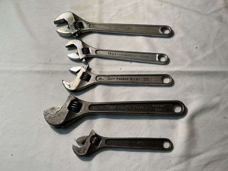 Adjustable wrenches - Legacy Auction Company
