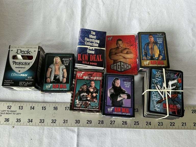 WWF collectible cards - Legacy Auction Company
