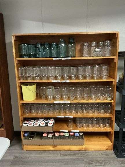 Shelf (contents not included). 50 x 11 x 62 - Legacy Auction Company