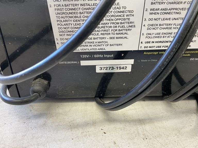 Cen-Tech battery charger - Legacy Auction Company