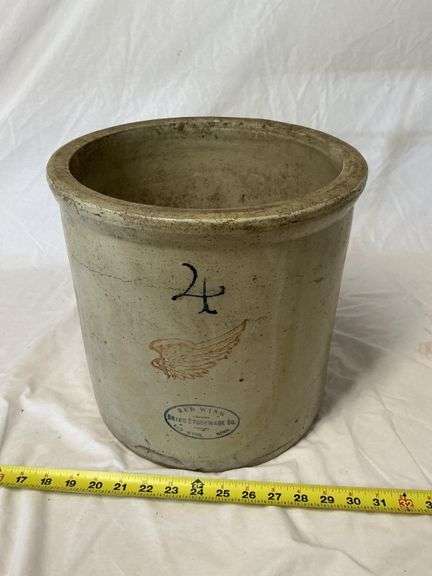 4 gallon Red Wing crock - Legacy Auction Company