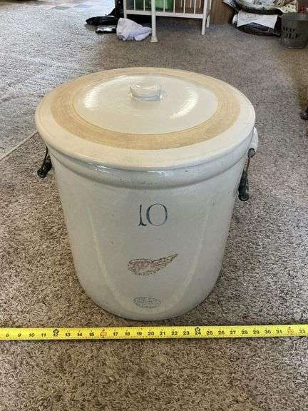10 gallon Red Wing crock - Legacy Auction Company