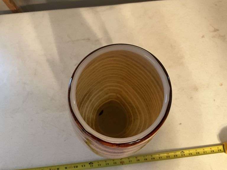 20 inch glass vase - Legacy Auction Company