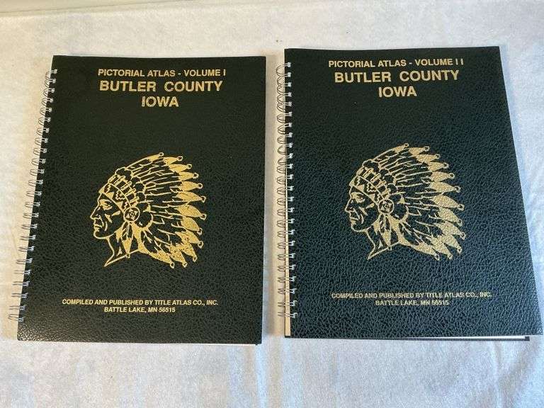 Butler County IA atlas Vol I & II - Legacy Auction Company