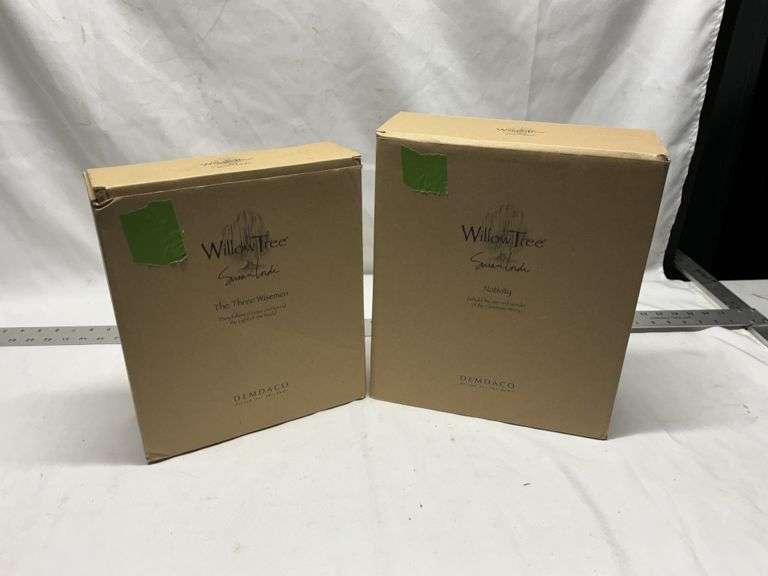 Willow Tree nativity, and The Three Wise Men - Legacy Auction Company