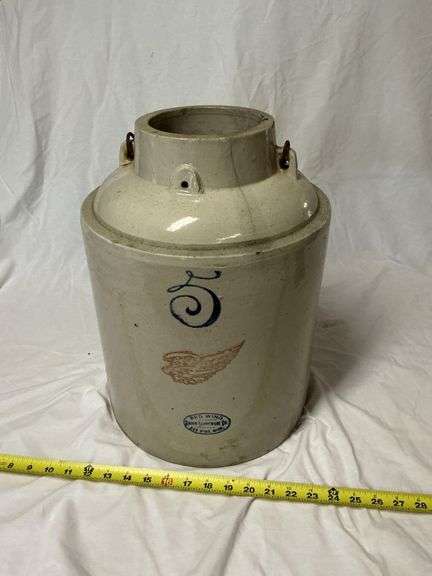 Red Wing 5 gallon crock - Legacy Auction Company