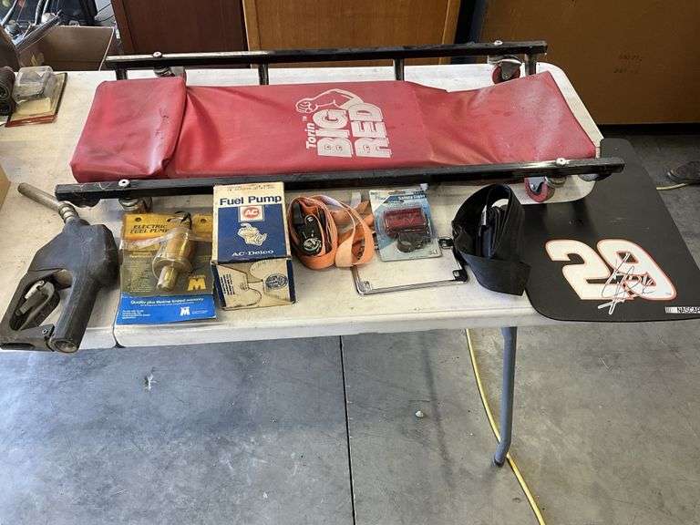 Creeper that needs repaired, electric fuel pump, - Legacy Auction Company