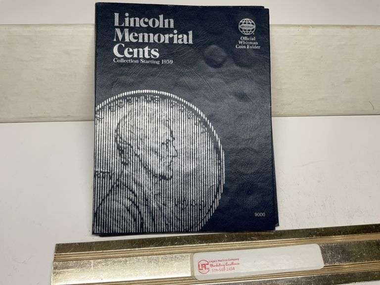 Lincoln cent book - Legacy Auction Company