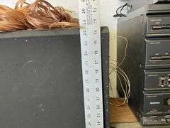 Realistic stereo system with speakers. CD player - Legacy Auction Company