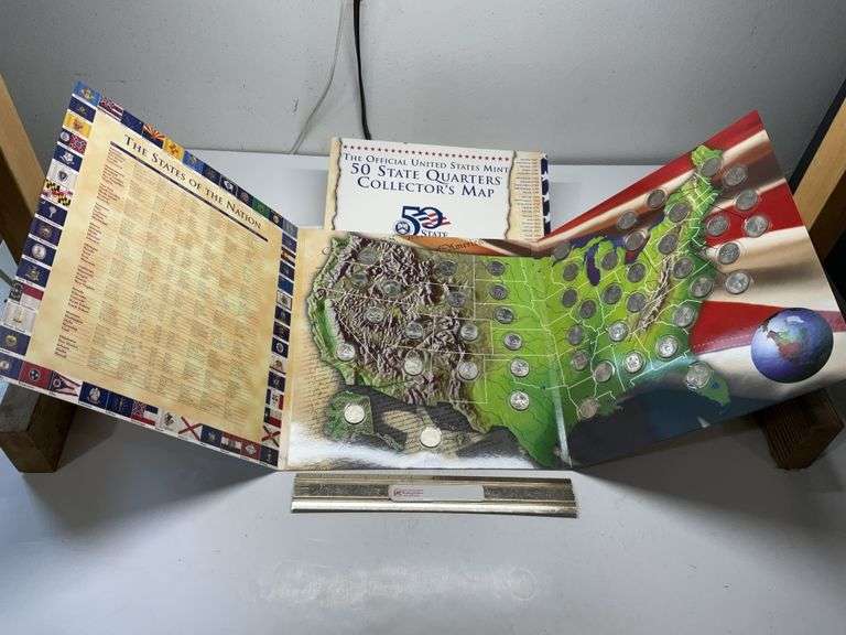 The official United States mint 50 state quarters - Legacy Auction Company