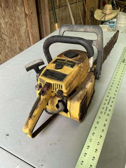 McCulloch pro Mac 10–10 - Legacy Auction Company