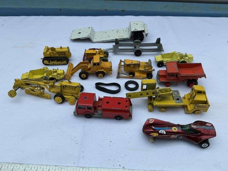 Toy vehicles – mostly missing wheels/tires - Legacy Auction Company