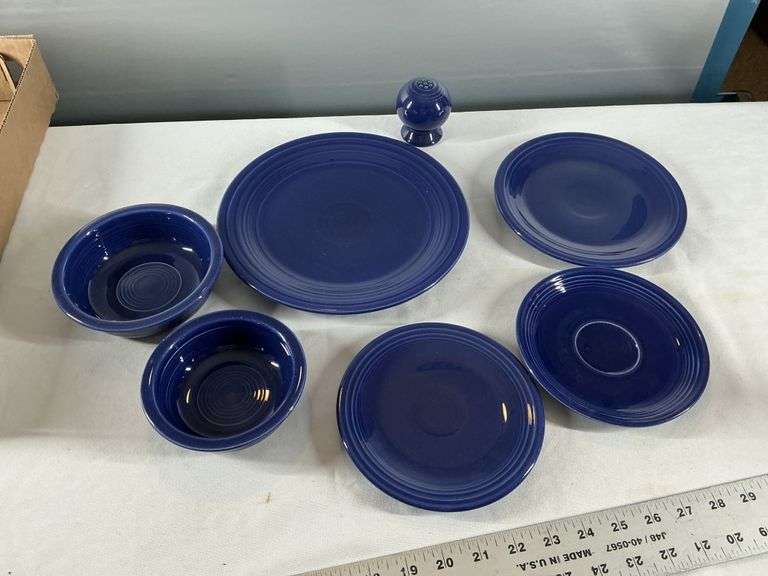 Cobalt blue FiestaWare - Legacy Auction Company