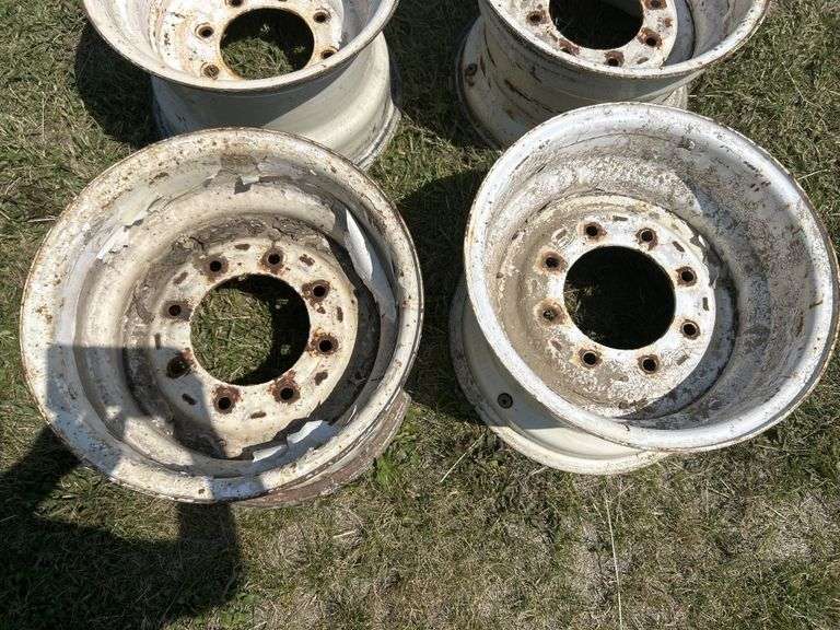 4- 16” 8 bolt rims - Legacy Auction Company