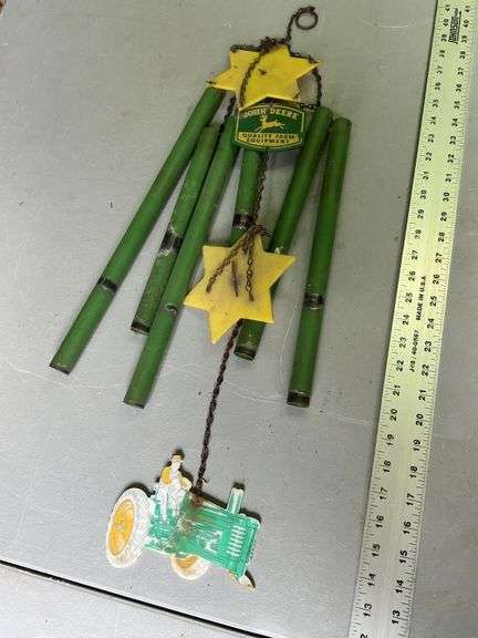 John Deere wind chime - Legacy Auction Company