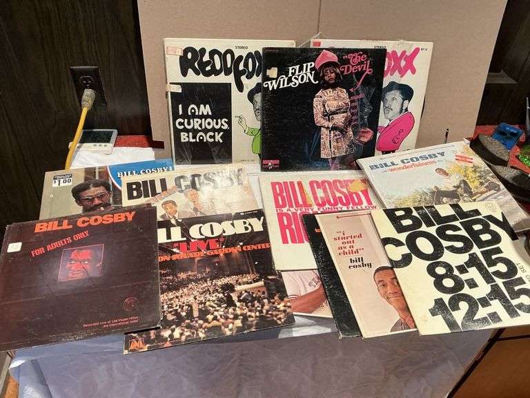 Adult comedy albums (Bill Cosby, Redd Foxx, etc.) - Legacy Auction Company
