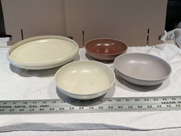 Red Wing bowls - Legacy Auction Company