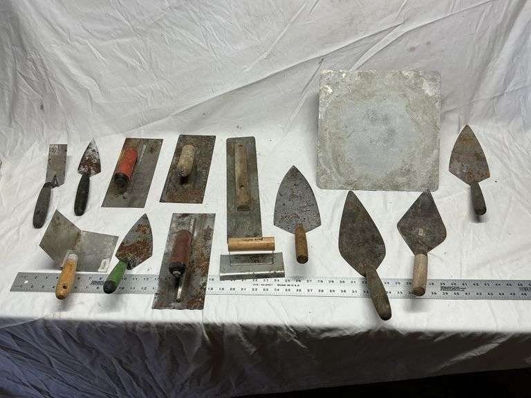 Masonry tools - Legacy Auction Company