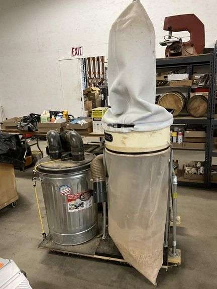 Shop Fox w1685 1/2 hp dust collector - Legacy Auction Company