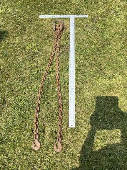 3/8" Rigging chain - Legacy Auction Company