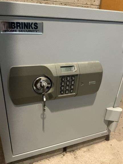 Brinks safe 17" x 18" x 21" buyer removes from - Legacy Auction Company