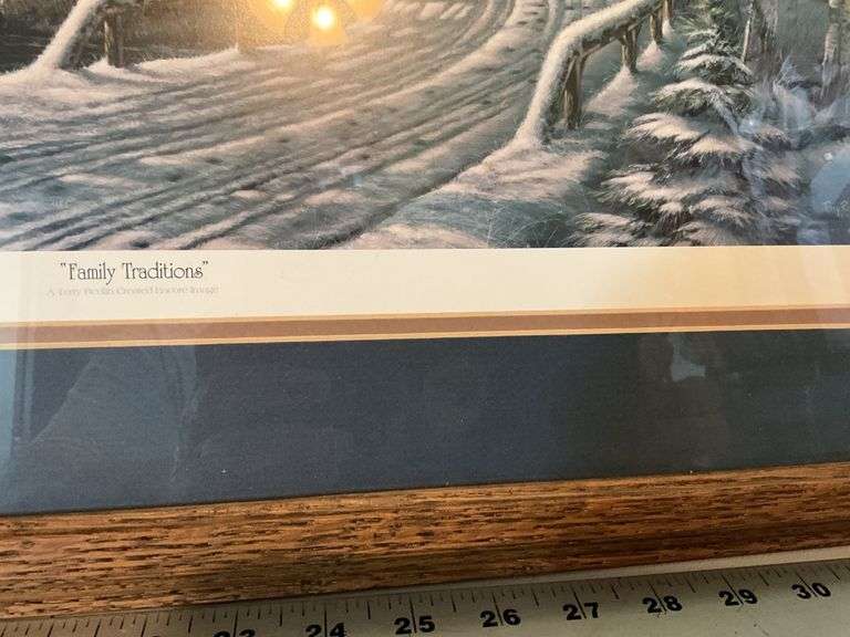 Terry Redlin "Family Traditions" - Legacy Auction Company