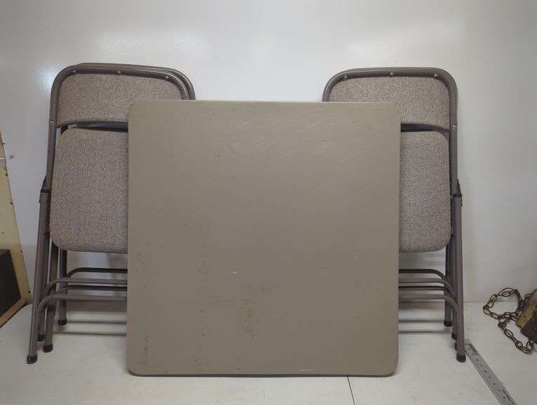 Card table with chairs - Legacy Auction Company