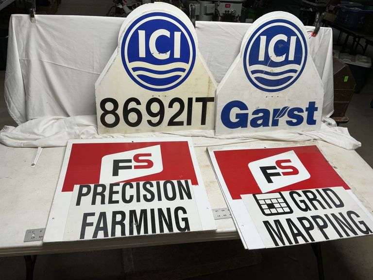 Double sided signs - Legacy Auction Company