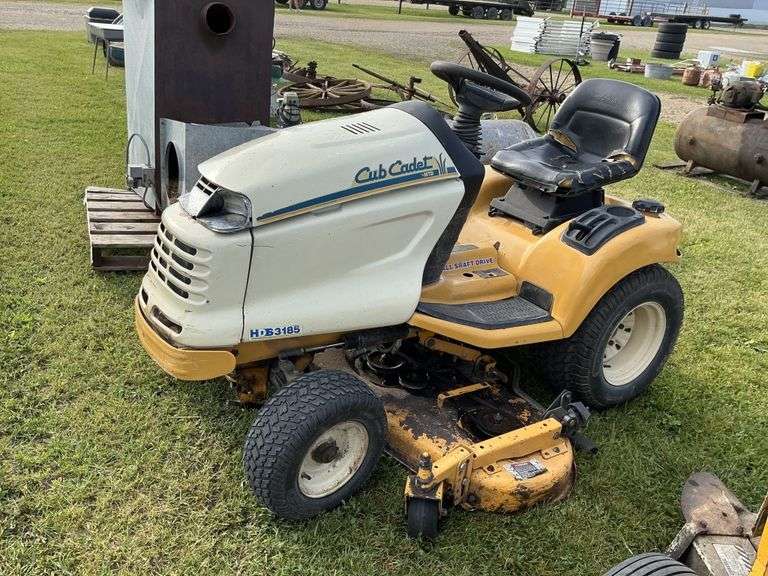 Cub cadet HDS 3185, runs good, right rear axle - Legacy Auction Company