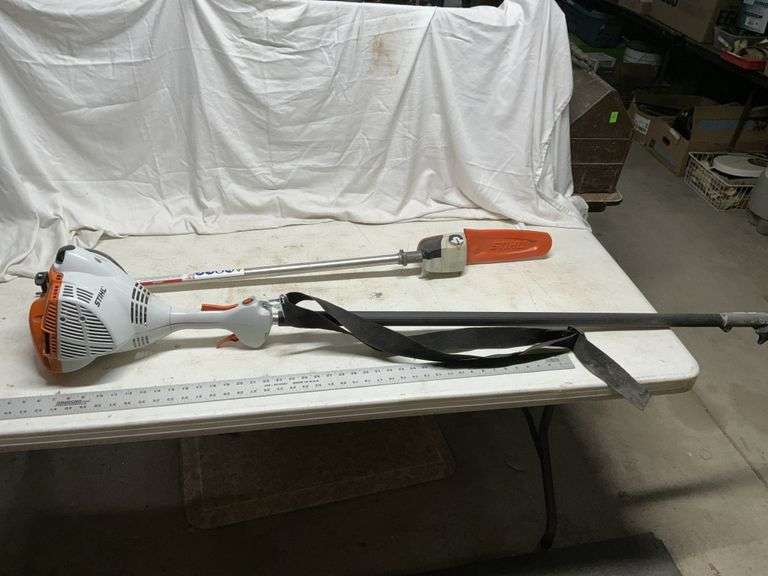 Stihl pole saw 56C with pruning saw - Legacy Auction Company