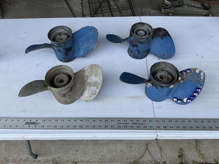4- used boat props - Legacy Auction Company