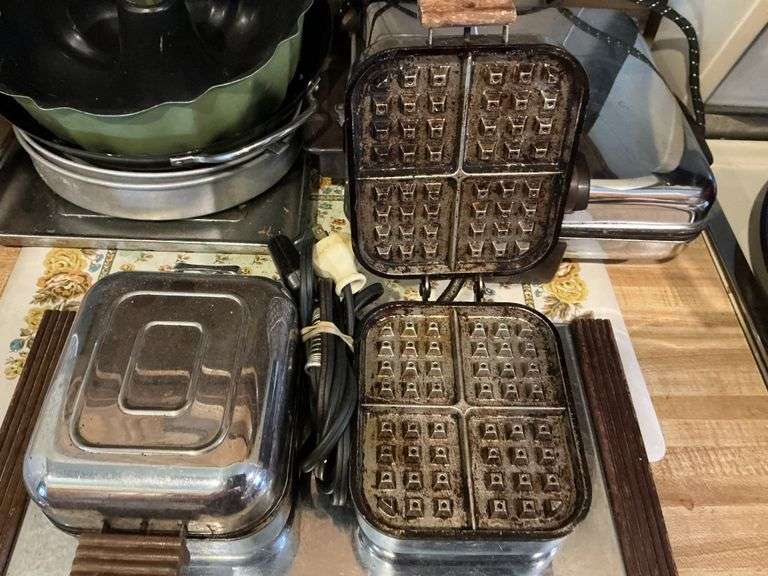 Waffle makers, bundt pan, etc - Legacy Auction Company
