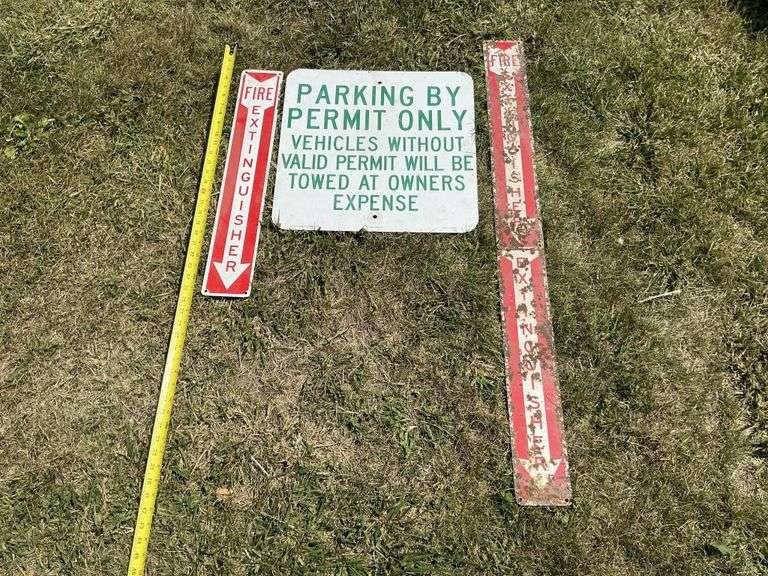 Assorted metal signs - Legacy Auction Company