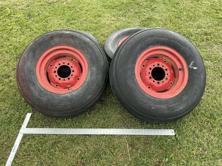 11L–15 implement tires and rims - Legacy Auction Company