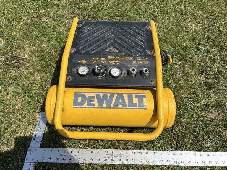 Dewalt 2 gallon air compressor - Legacy Auction Company