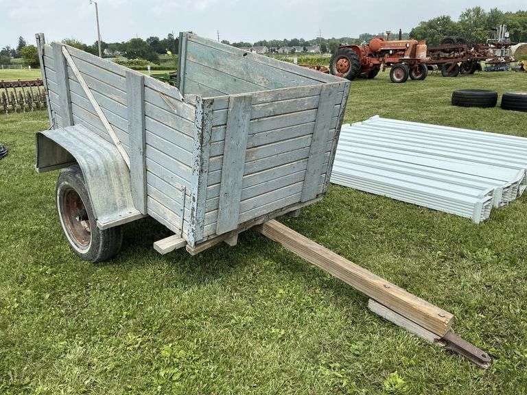 6' x 4' homemade trailer, no registration no - Legacy Auction Company