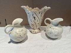 Red Wing vase & pitchers - Legacy Auction Company