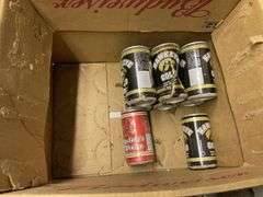 Assorted beer cans - Legacy Auction Company