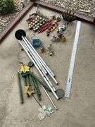 Wind chime and decorative vegetables, etc. - Legacy Auction Company