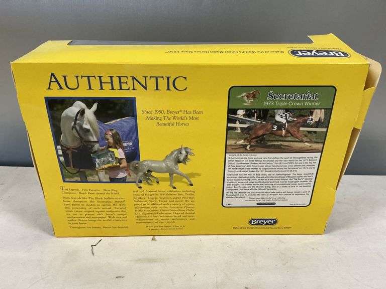 Breyer Secretariat horse - Legacy Auction Company