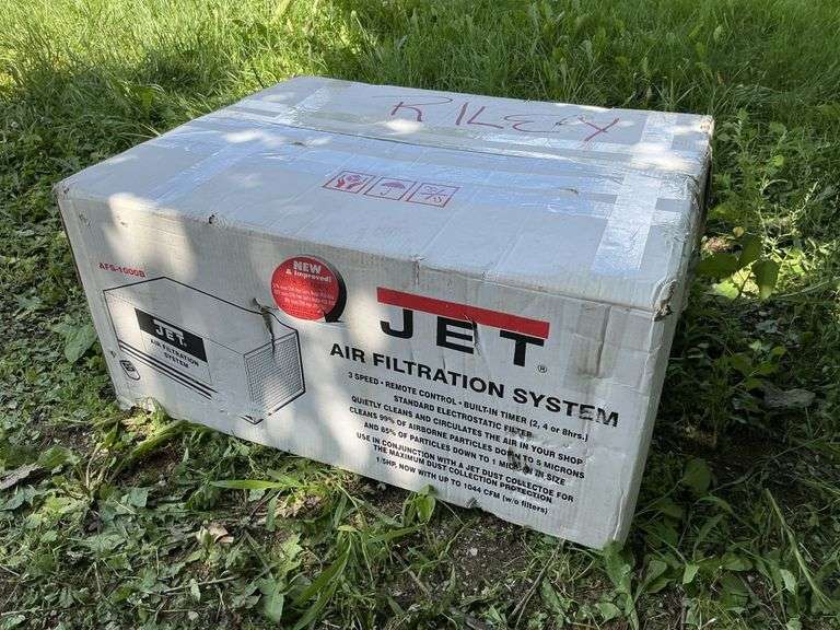 Jet air filtration system NIB - Legacy Auction Company