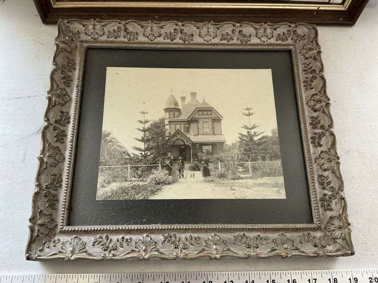 First National Bank calendar & antique picture - Legacy Auction Company