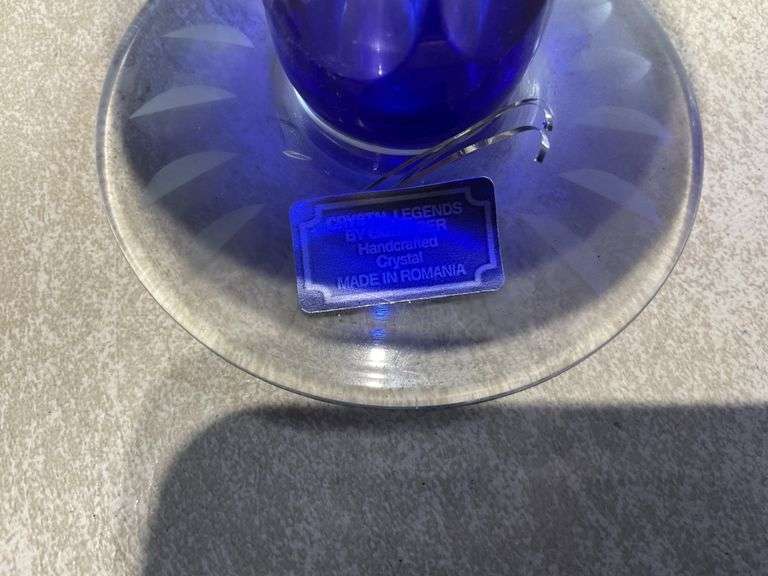 Blue glassware - Legacy Auction Company