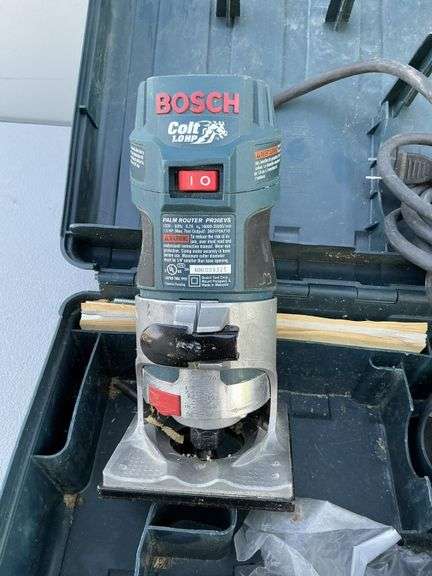 Bosch Colt palm router - Legacy Auction Company