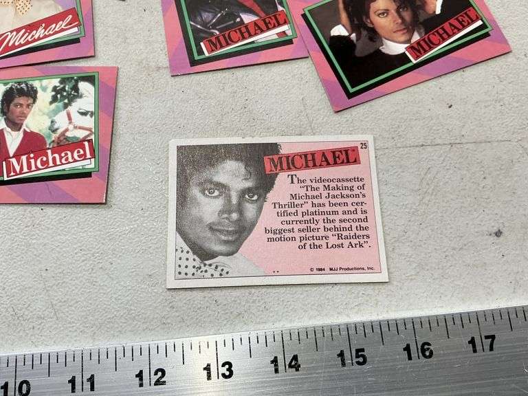 Michael Jackson cards - Legacy Auction Company