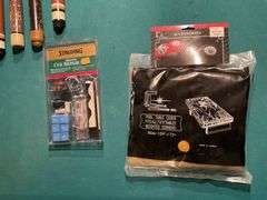 Fredericks- Willy pool table with balls, cues and - Legacy Auction Company