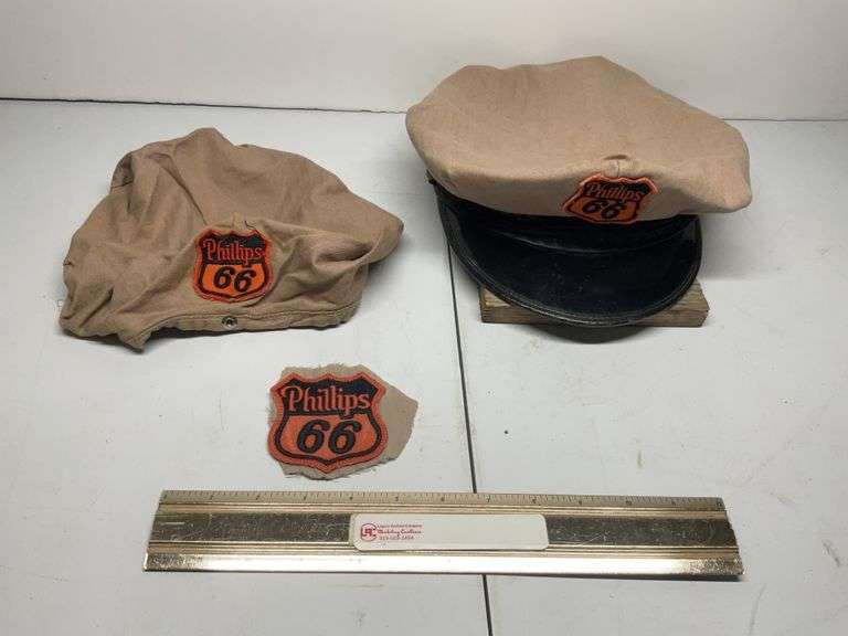 Vintage Phillips 66 cap with extra fabric top and - Legacy Auction Company