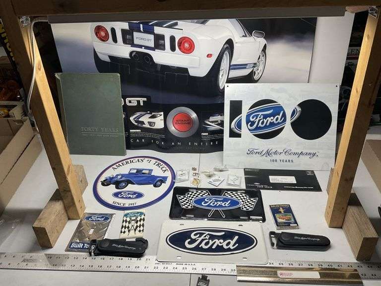Ford posters and signs and memorabilia - Legacy Auction Company