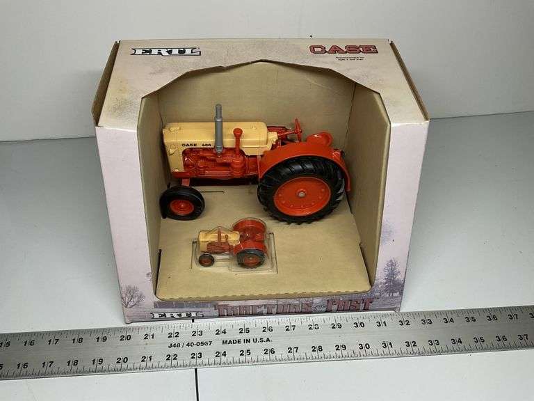Case 600 tractors of the past set - Legacy Auction Company