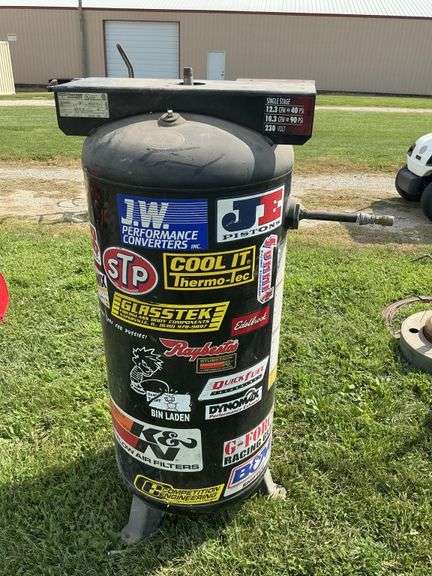 60 gal Coleman air tank - Legacy Auction Company